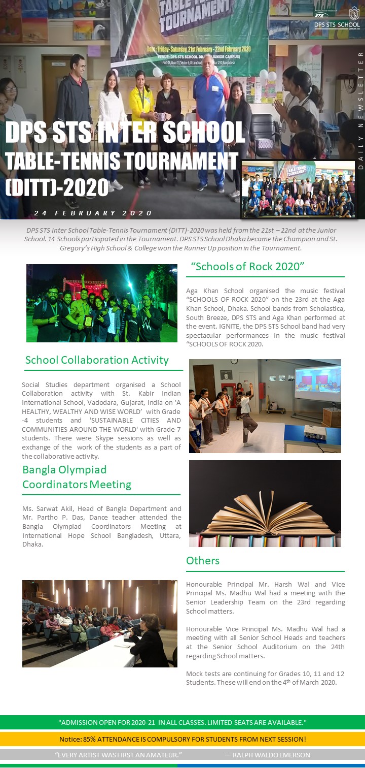 DPS STS SCHOOL DHAKA